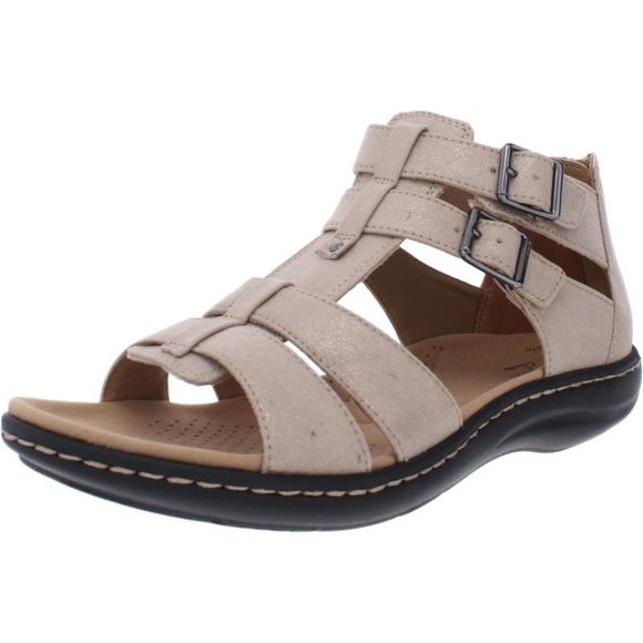 Clarks | Shoes | Clarks Womens Laurieann Remi Tan Casual Ankle Strap ...